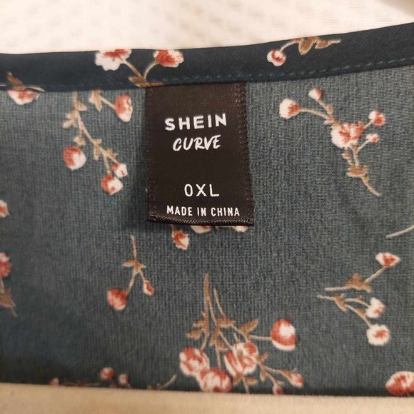 SHEIN | Dresses | Shein Curve Wrap Dress Size Xl | Poshmark